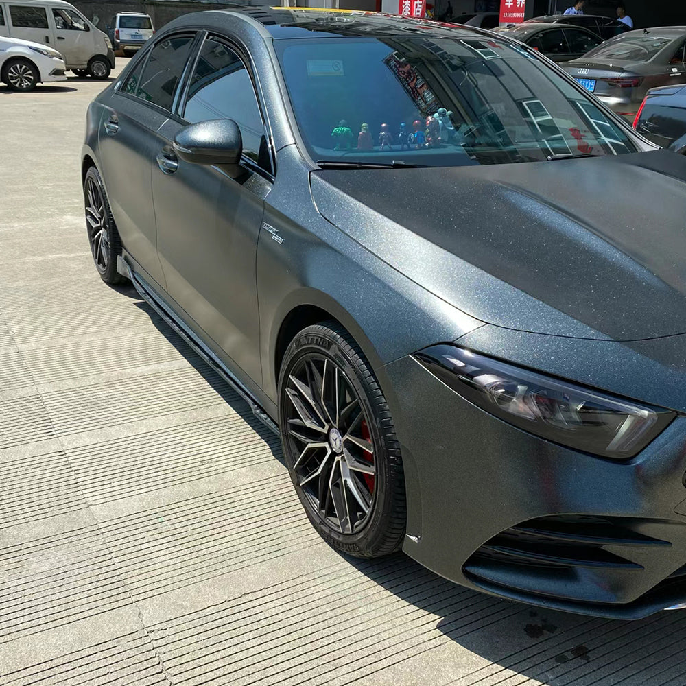 Heavy Metallic Gloss Graphite Black – Car Vinyl Supplier