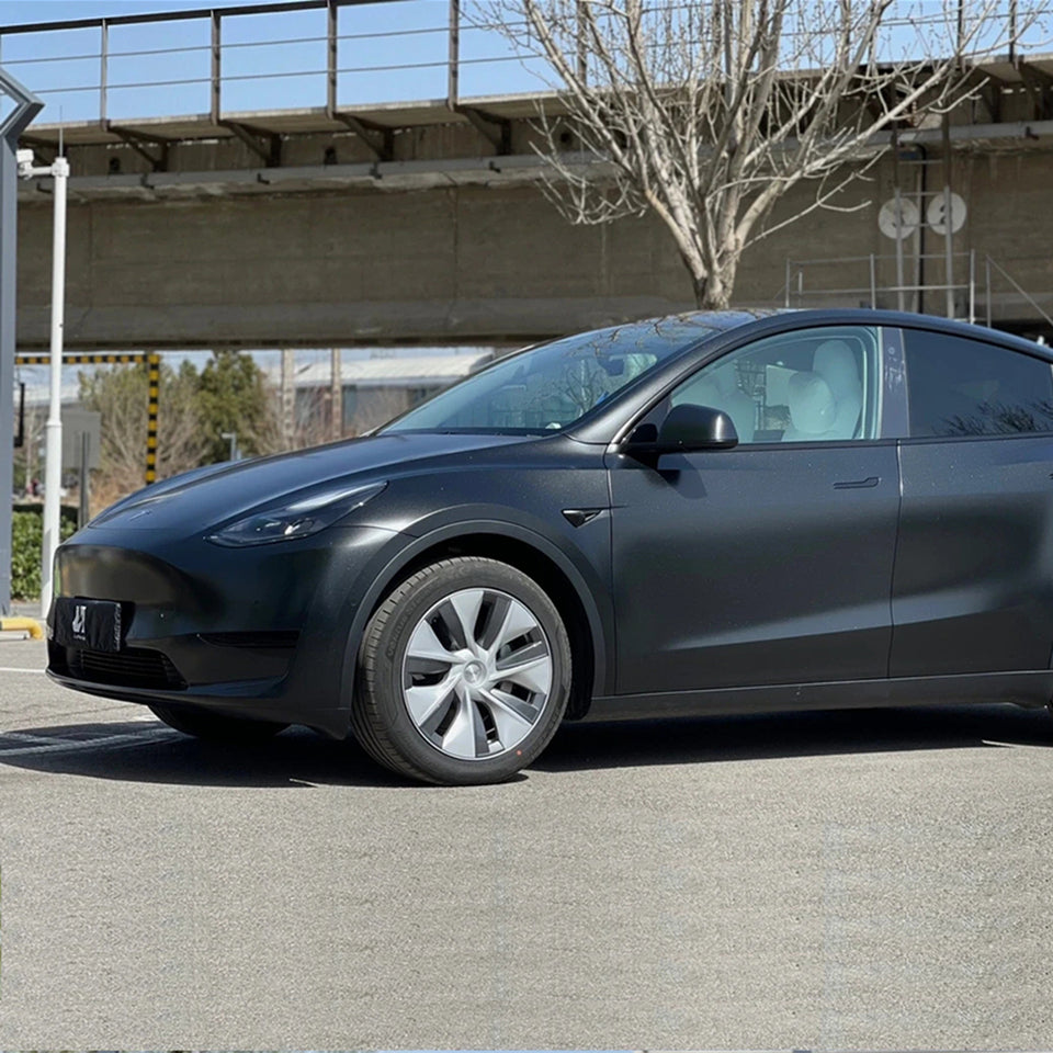 Heavy Metallic Matte Storm Black – Car Vinyl Supplier