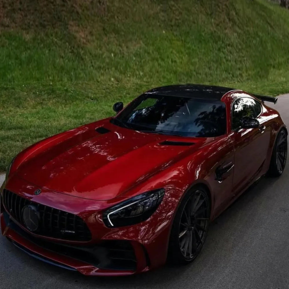 Gloss Metallic Liquid Dragon Red Car Vinyl Wrap PET Liner – Car Vinyl ...