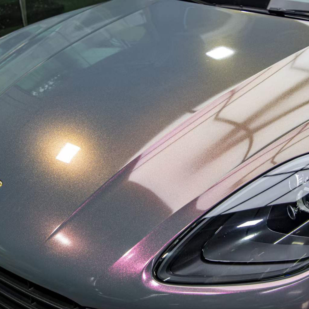 Gloss Color Shift Stars Phantom Grey Vehicle Wrap PET Liner – Car Vinyl ...
