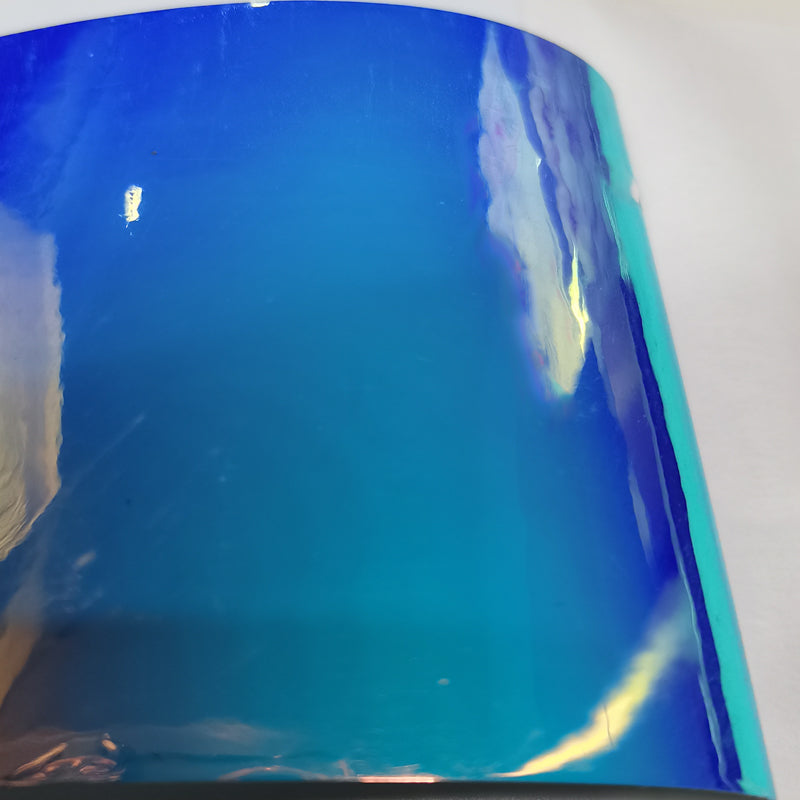 Rainbow Blue Chrome Car Wrap – Car Vinyl Supplier