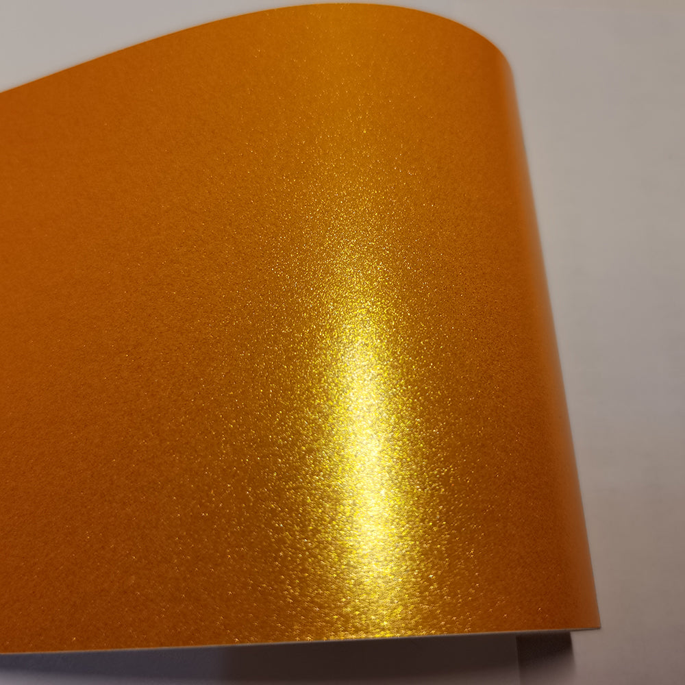 Heavy Metallic Matte Gold Yellow – Car Vinyl Supplier
