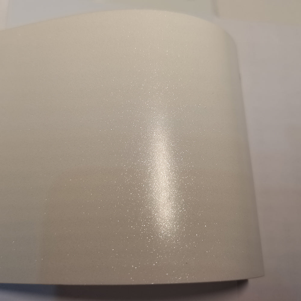 Heavy Metallic Matte White Vinyl Wraps – Car Vinyl Supplier