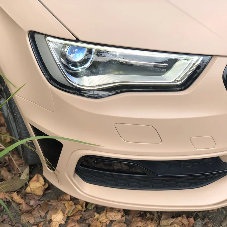 Super Matte Light Brown Vehicle Wrap – Car Vinyl Supplier
