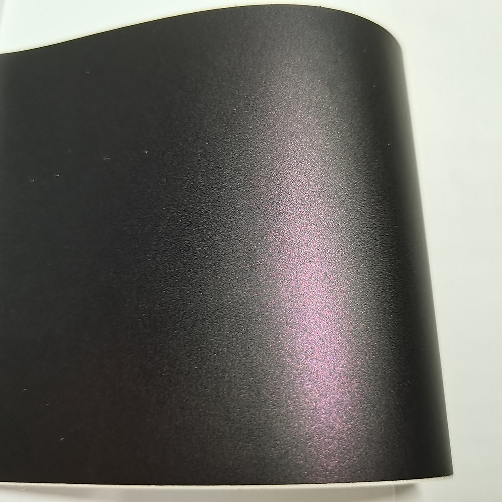 Ultral Matte Metal Black to Purple Automotive Wrap – Car Vinyl Supplier