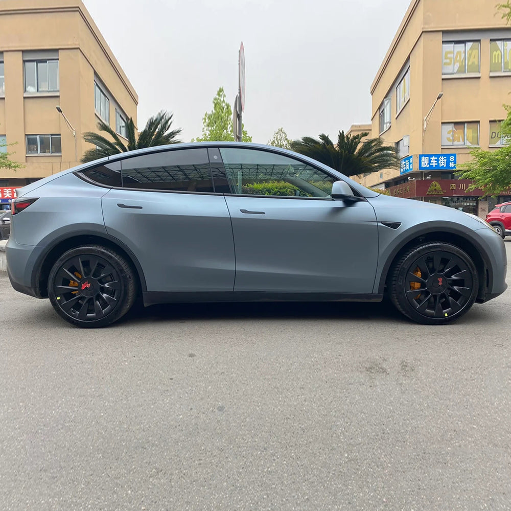 Ultral Matte Metal Blue Gray Car Wrap Colors – Car Vinyl Supplier